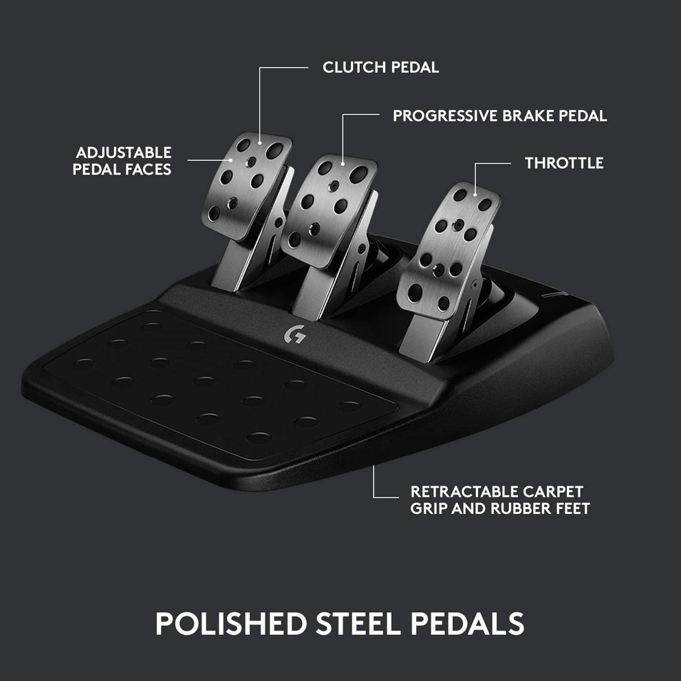 Logitech G923 Racing Wheel and Pedals for PS5, PS4 and PC – GameStop ...