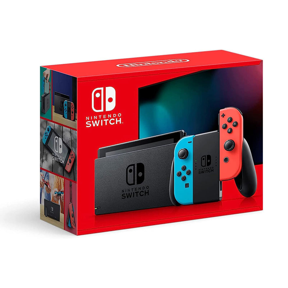 Nintendo Switch Extended Battery Version (Neon Blue and Neon Red ...